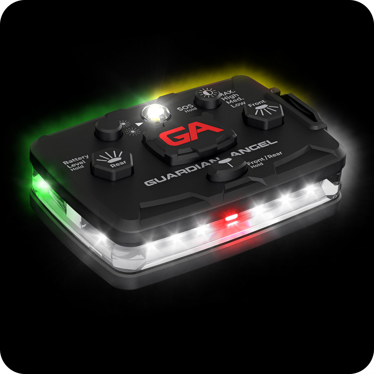 Guardian Angel Light Elite-Serie Weiß / Grün- Gelb - JF-Safetylights